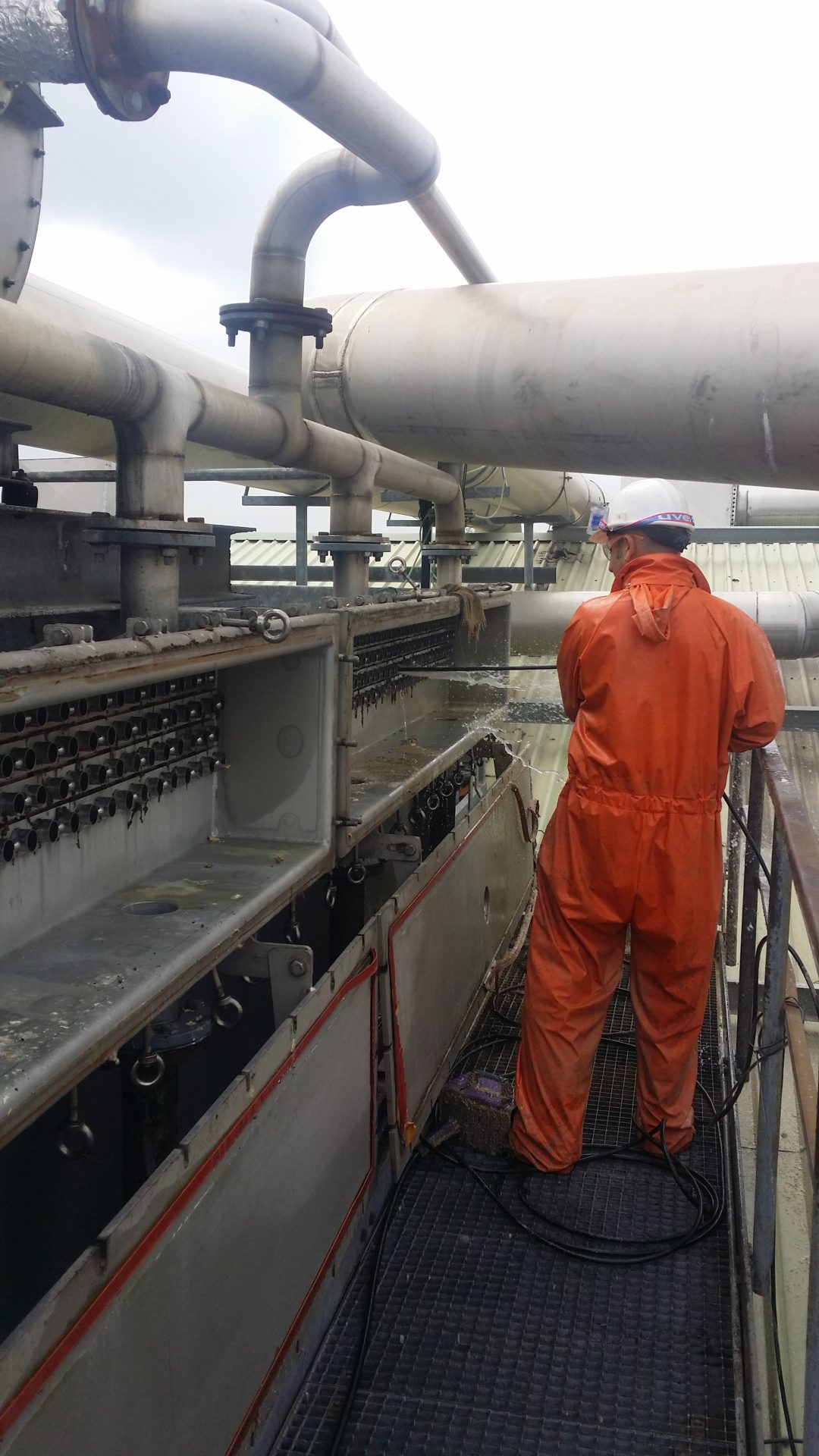 Fin Fan Coolers: Water Jet Fin Fan Cooler Cleaning